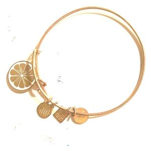 Alex and Ani | Jewelry | Alex And Ani Lemon Bangle | Poshmark